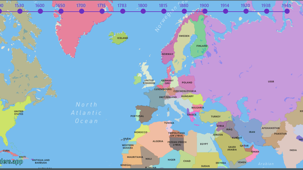 Historic Borders | Travel Between The Pages