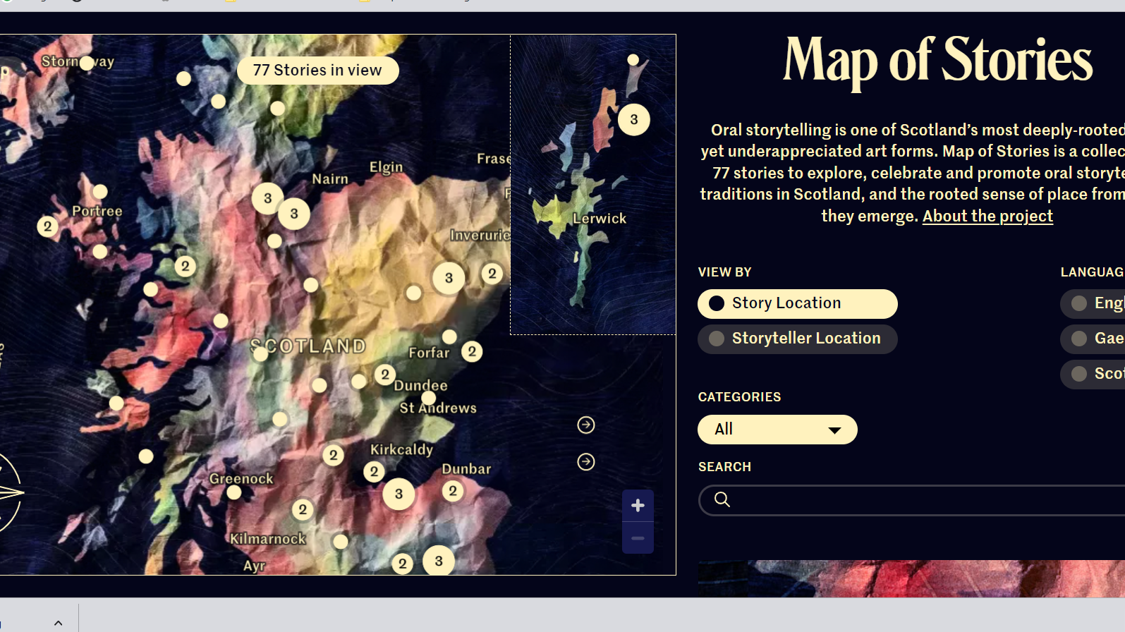 Map of Stories | Travel Between The Pages